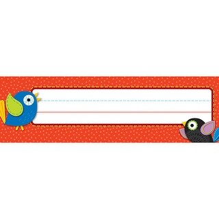 (6 Pk) Boho Birds Nameplates - Bed Bath & Beyond - 22152570