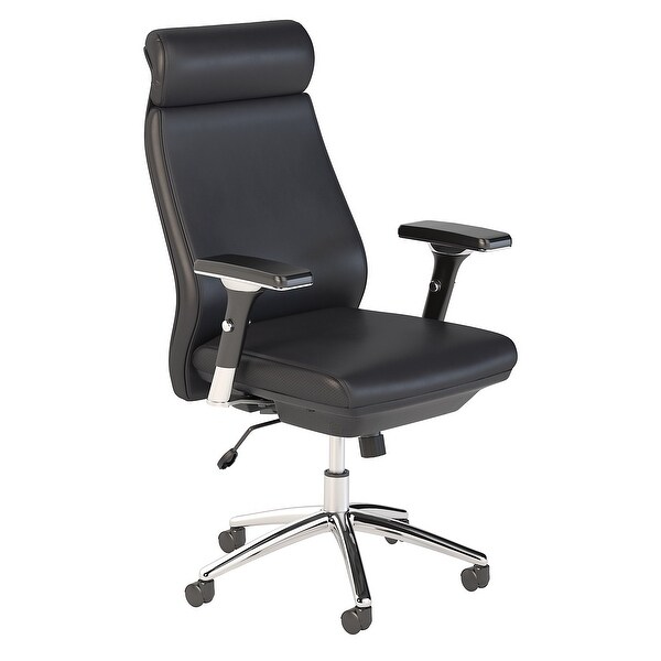 Bush business furniture modelo high back leather executive office chair store