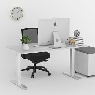 Height Adjustable Table Legs Ergonomic Workstation Desk Frame Only ...