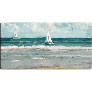 Setting Sail Panel II By Studio Arts Canvas Art Print - Bed Bath ...