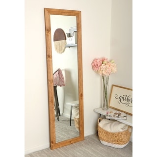 Natural Wooden Mirror - Bed Bath & Beyond - 31434896