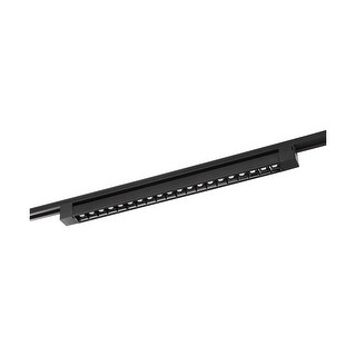 30 Watt LED 2 Foot Track Light Bar Black Finish 30 Degree Beam Angle ...
