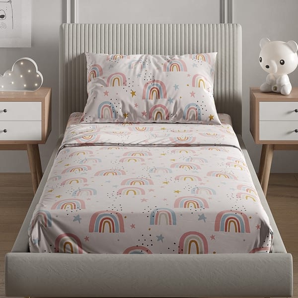 cute printed bed sheets