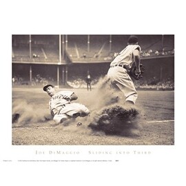 ''Joe DiMaggio Sliding Into Third'' by Bettmann Archive Sports/Games ...