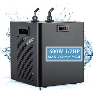 132gal 1/2 HP Aquarium Chiller - Energy Efficient Fish Tank Water ...