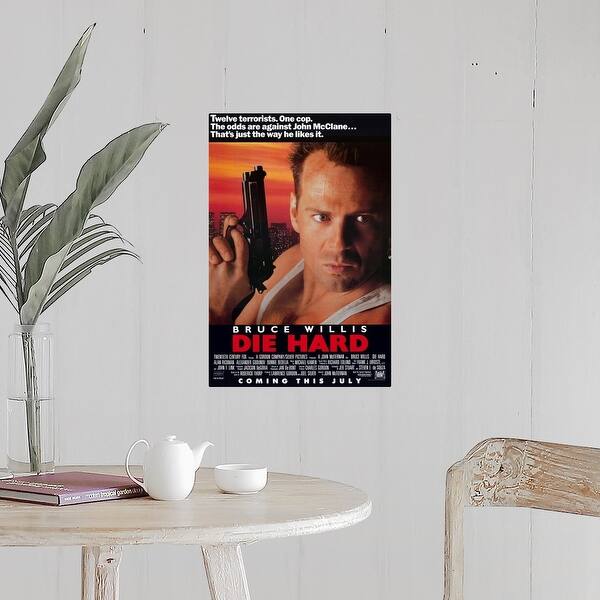 die hard poster framed