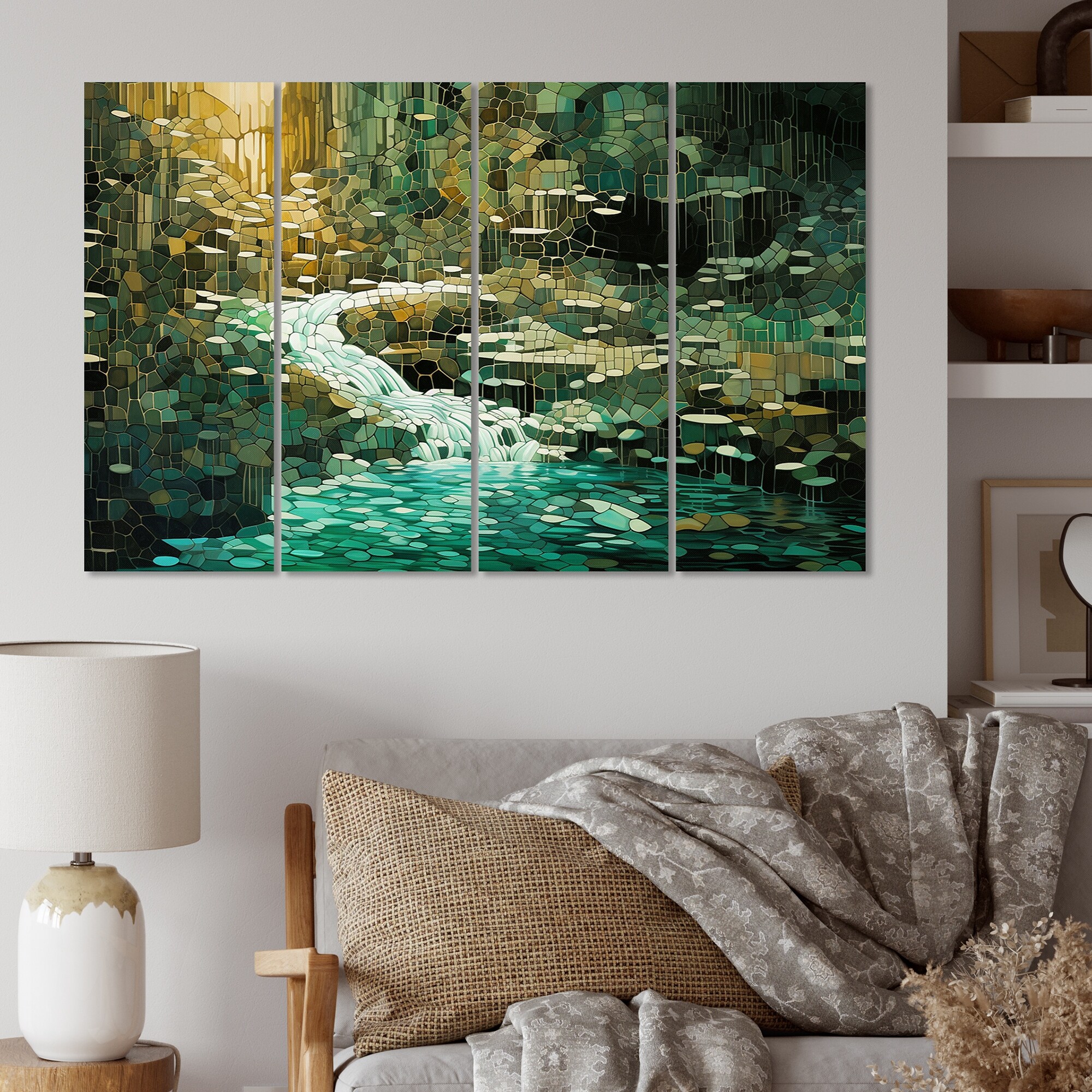 abstract river design