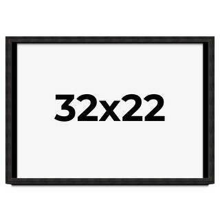 32x22 Shadow Box Black Rustic Barnwood Display Frame | 1.125 Inch - Bed ...