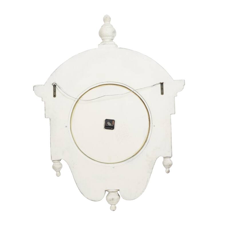 White or Cream Fiberglass Distressed Antique Arched Oval Scroll Room ...