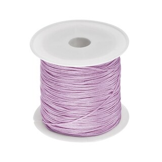 Nylon Beading Thread Knotting Cord 0.6mm 50 Yard Satin String, Pastel ...