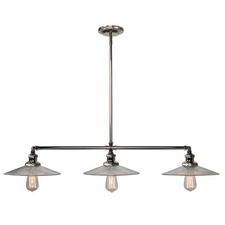 Kenroy Home 93803 Ancestry 3-Light 38-7/8" Wide Linear Chandelier with ...