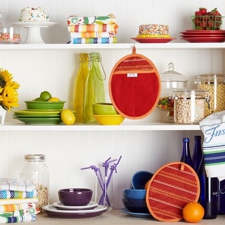 Fiesta Sierra Warm Pot Holder Set, Warm, 2 Piece - 8"x10" - Bed Bath ...