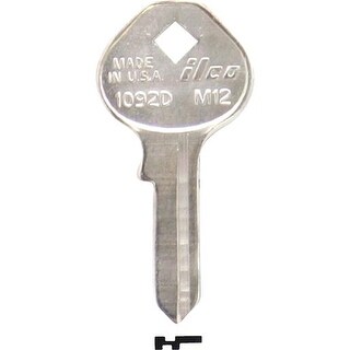 Ilco Corp. M12 Master Padlock Key 1092D Unit: BAG - Bed Bath & Beyond ...