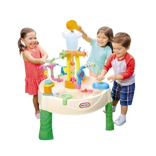 Fountain Factory Water Table with 13 Piece Pipes, Tower and Waterfall ...