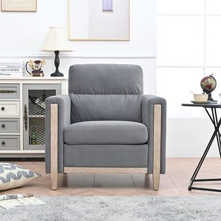Comfortable 1 Seater Fabric Single Sofa for Living Room or Bedroom ...