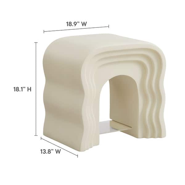 Jorin Squiggle Side Table - Bed Bath & Beyond - 42218238