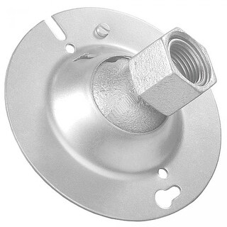 1 Pc, 4 in. Round Swivel Fixture Hanger with 1/2 in. or 3/4 in. Pipe ...