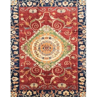 Ahgly Company Machine Washable Abstract Fire Brick Red Area Rugs - Bed ...