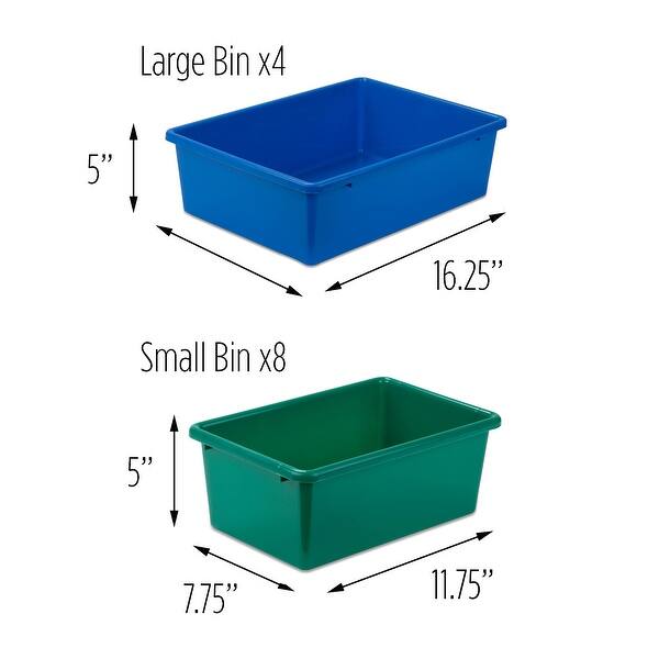 Honey-Can-Do Primary Colors Kids Storage Organizer - Bed Bath & Beyond ...