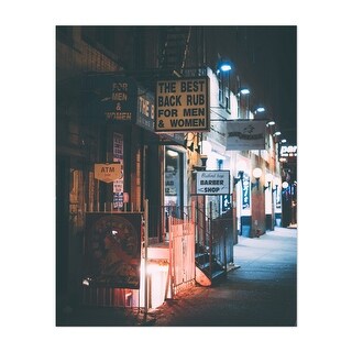 West Village New York Back Rub Photography Building Art Print/Poster ...