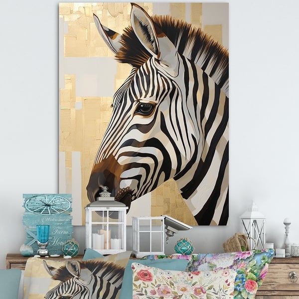 zebra wall art