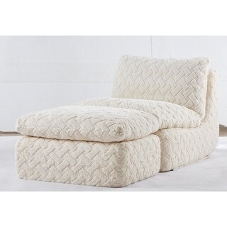 Ergonomic Lazy Susan Chair and Ottoman Set - Bed Bath & Beyond - 43811439