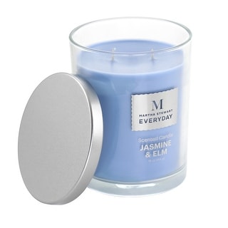 Martha Stewart Everyday 16 Ounce Jasmine and Elm Scented Candle - Bed Bath & Beyond - 36557555