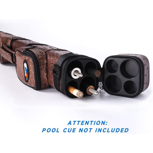 two piece pool cue with case