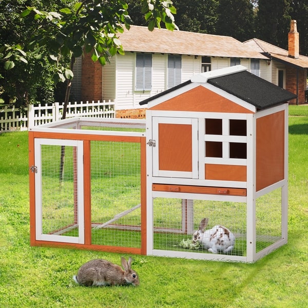 rabbit sleeping area
