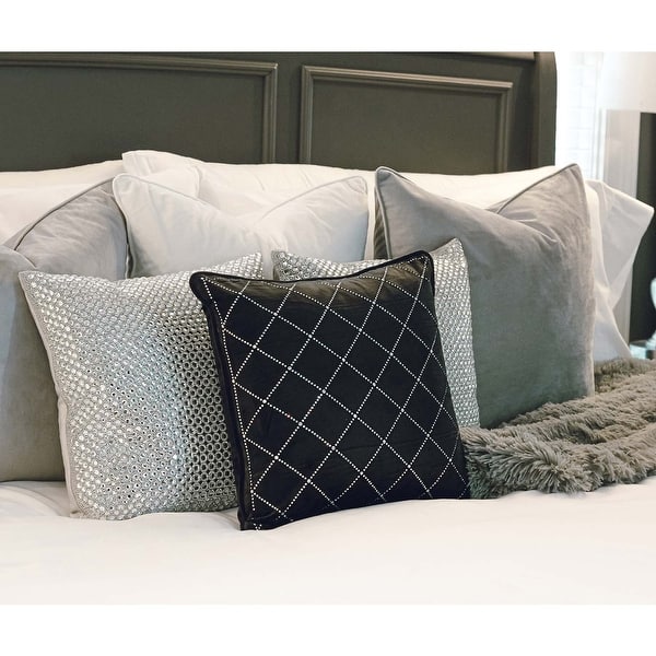 Sparkles Home Atlas Rhinestone Pillow - Bed Bath & Beyond - 33938242