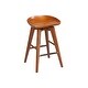 Bali Backless Wood Swivel Indoor Barstool - Bed Bath & Beyond - 36295601