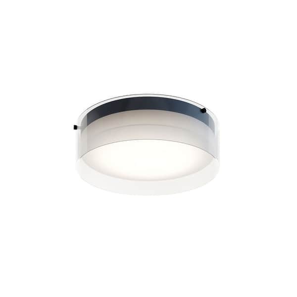 AFX STDF12LAJD1 Studio 12" Wide LED Flush Mount Drum Ceiling Fixture ...