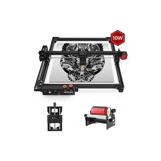 ORTUR Laser Master 2 Pro S2 10W Module Laser Engraving Machine - Black ...