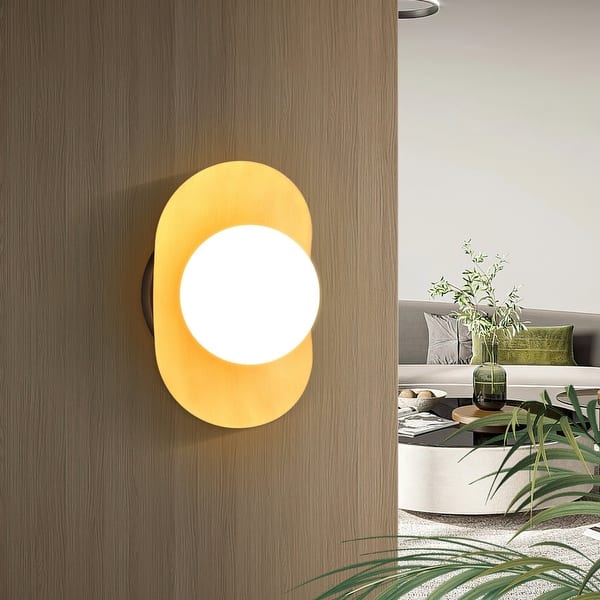 curved wall light