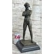 Rene De Saint-Marceaux Harlequin Jester Joker With Mask Bronze Statue ...