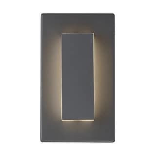 Tech Lighting Aspen 8" Tall LED Outdoor Wall Sconce - with In-Line ...