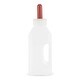 Tuff Stuff Products LBSH2 Screw Neck Nipple 2 Quart Calf Milk Bottle ...