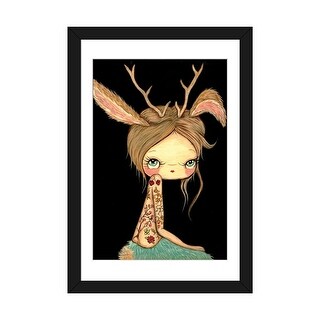 iCanvas "Fuzzy Jackalope" by Kelly Ann Kost - Bed Bath & Beyond - 37612140