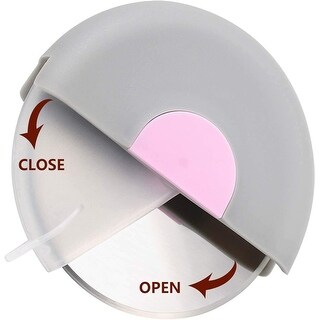 Stainless Steel Pizza Cutter Wheel with Blade Guard - Bed Bath & Beyond ...