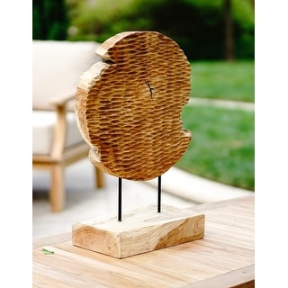 Decorative Teak Coin - Large - Bed Bath & Beyond - 31415209