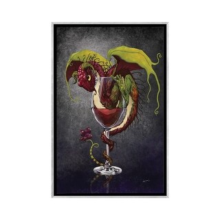 iCanvas "Red Wine Dragon" by Stanley Morrison Framed - Bed Bath ...