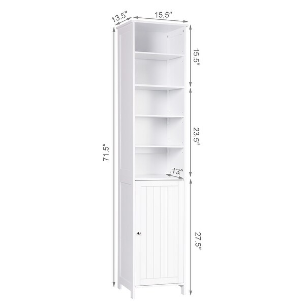 72 Inches Tall Cabinet Bathroom Free Standing Tower Cabinet On Sale Bed Bath Beyond 32014265