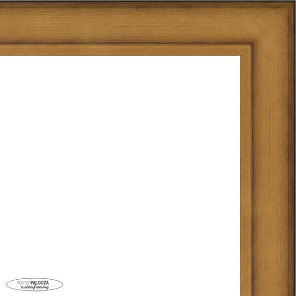 22x14 Traditional Antique Gold Complete Wood Picture Frame with UV ...