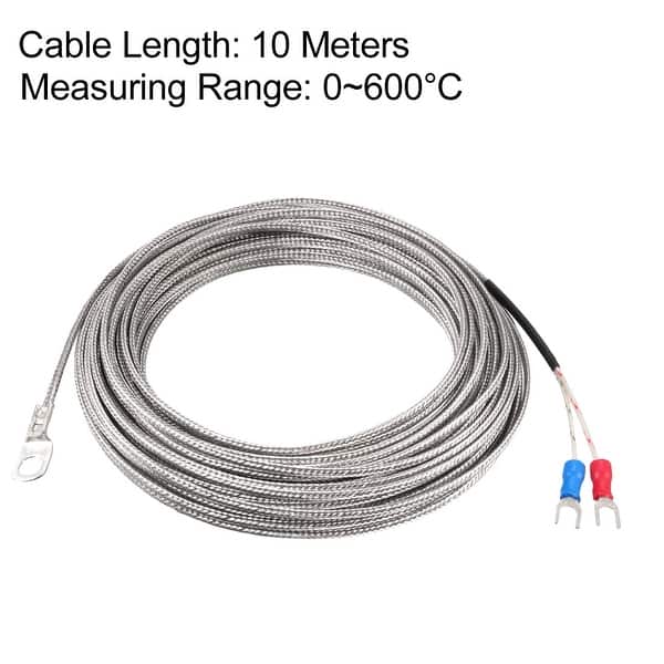 K Type Temperature Sensor Probe 10M Cable 6mm Hole Thermocouple - K ...