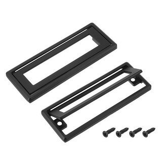 4 Pcs Flush Pull Handle, Hole Center Recessed Furniture Grip - Bed Bath ...