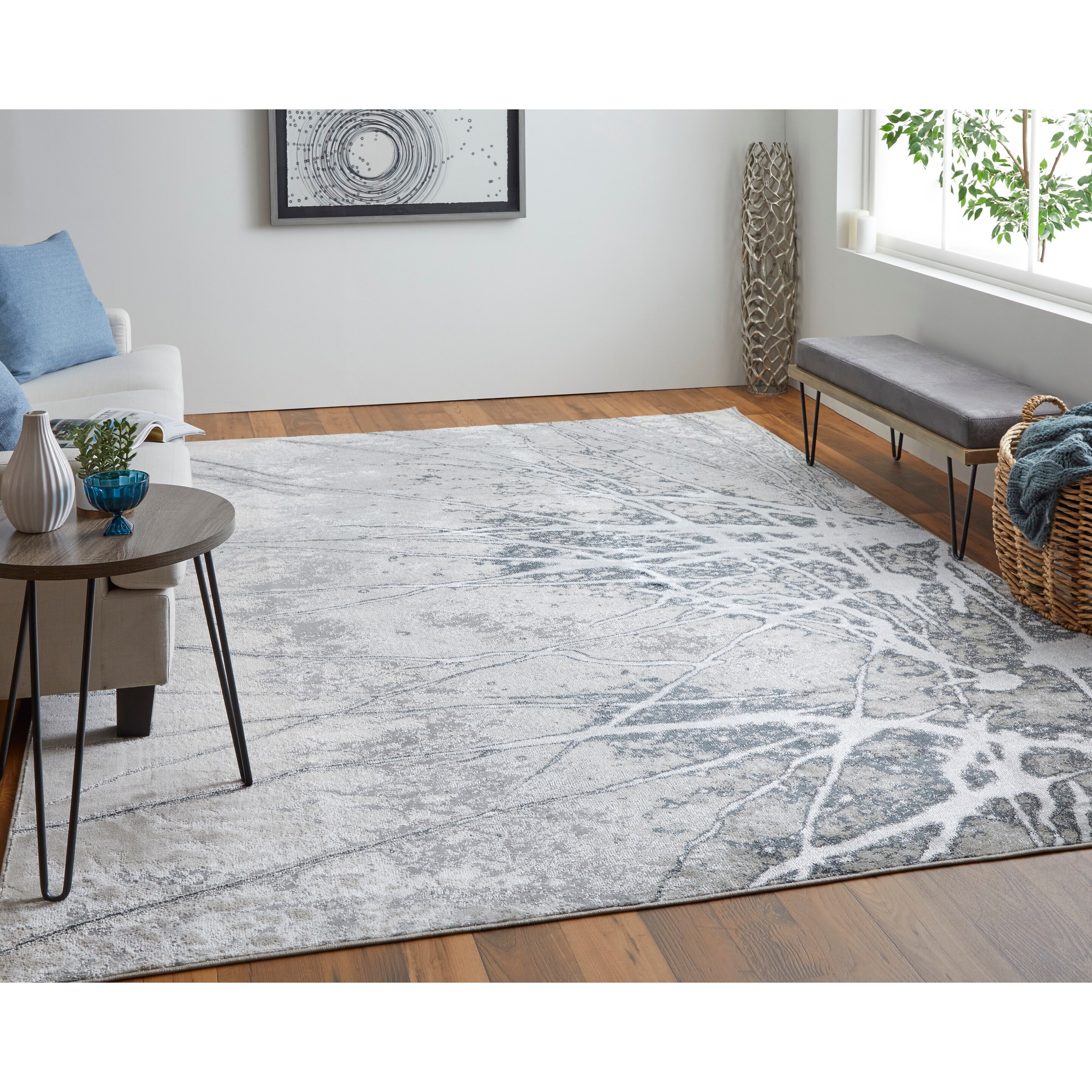 Oria Abstract Industrial Area Rug - On Sale - Bed Bath & Beyond - 37849727