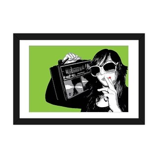 iCanvas "Boombox Joint Green" by Steez - Bed Bath & Beyond - 37441336