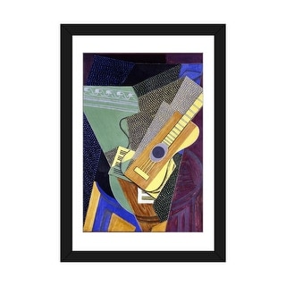 iCanvas "Guitar on a Table, Guitare sur une Table, 1916 (oil on canvas ...