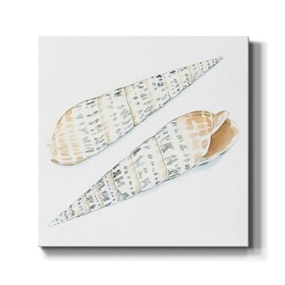 Watercolor Shells IX-Premium Gallery Wrapped Canvas - Ready to Hang ...