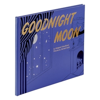Graphic Image Goodnight Moon Children Books, Leather, Blue - Bed Bath ...